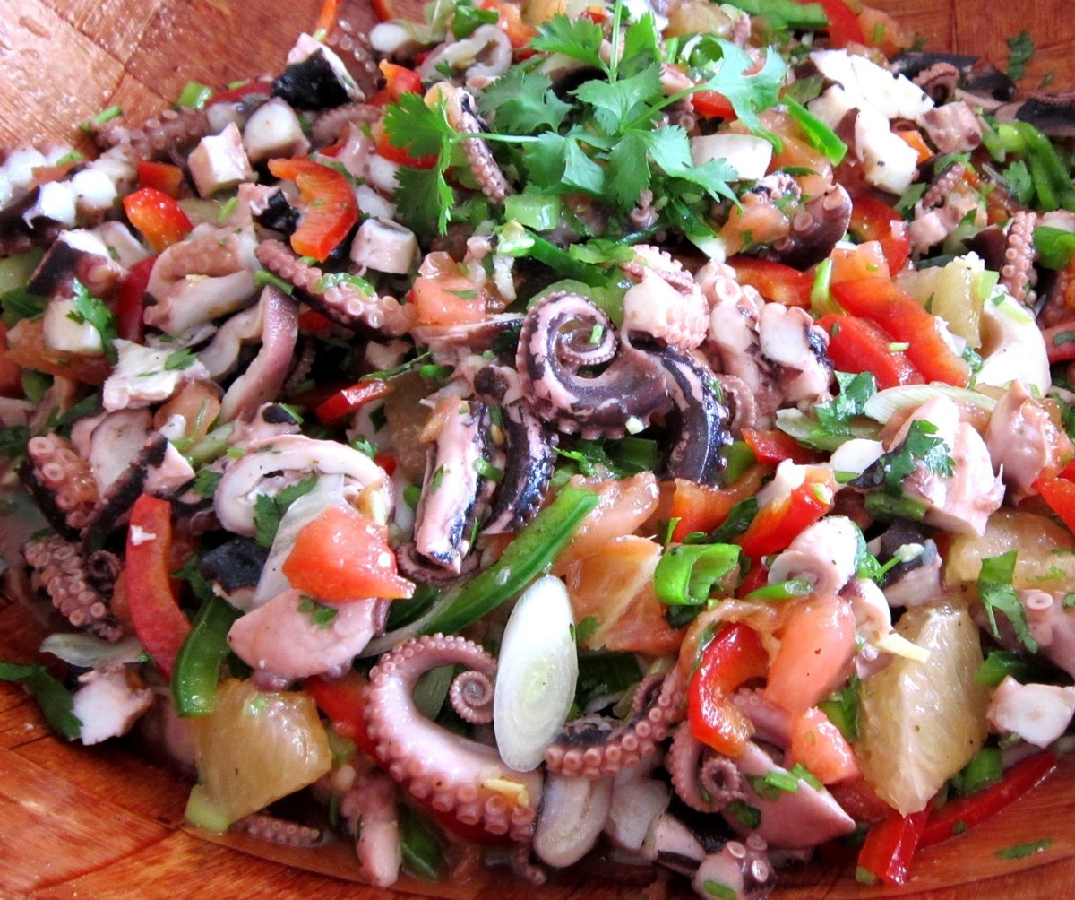 Grilled Octopus - Nicolaides Boutique Winery - Nicolaides Winery